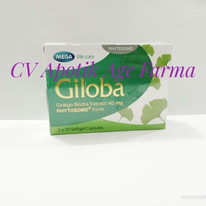 Jual Giloba Soft Caps isi 30 (Mega LifeSciences) | Shopee Indonesia