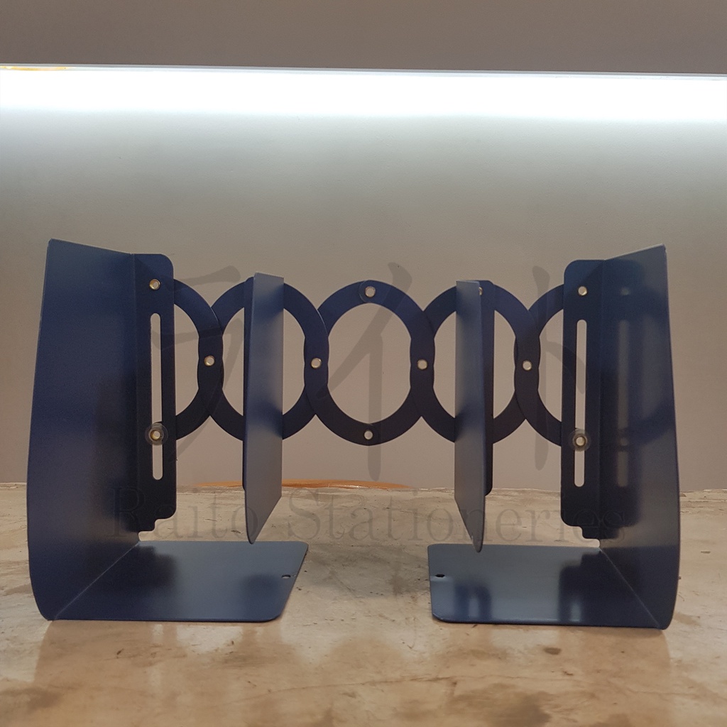 Jual Pembatas buku/ bookend besi expandable | Shopee Indonesia