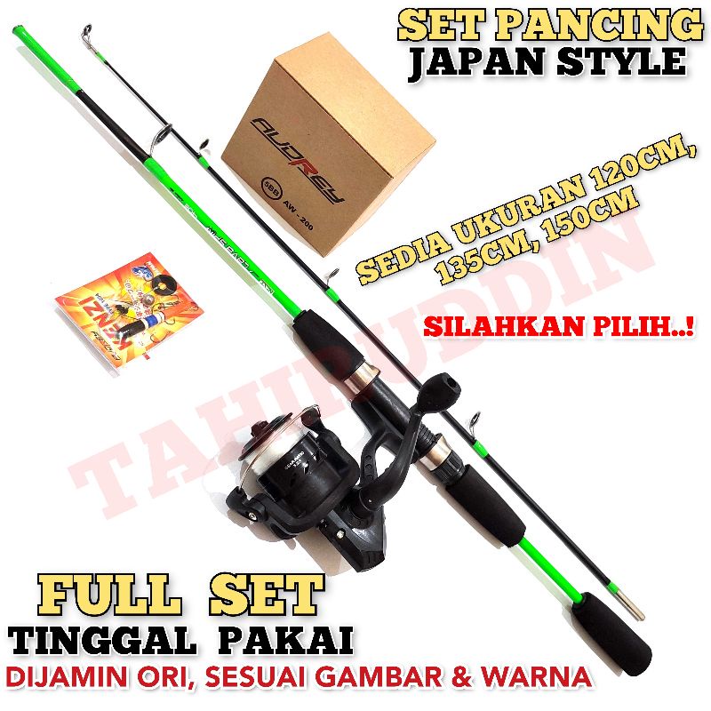 Jual {COD} Set Pancing Audr€y Joran L@va Japan Style Ukuran 120, 135cm ...