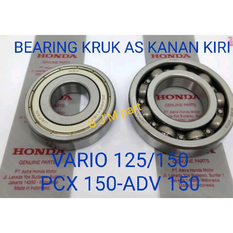 Jual KLAKER LAHER BANDUL KRUK AS CRANKCASE KANAN DAN KIRI 6305 Z 6207 ...