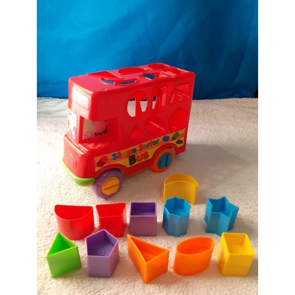 Jual FunTime Shape Sorter Bus | Shopee Indonesia