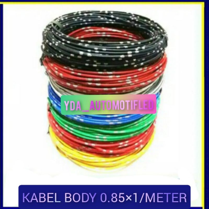 Jual Kabel AVG Core Bintik Tembaga 0.85mm Per METER | Shopee Indonesia