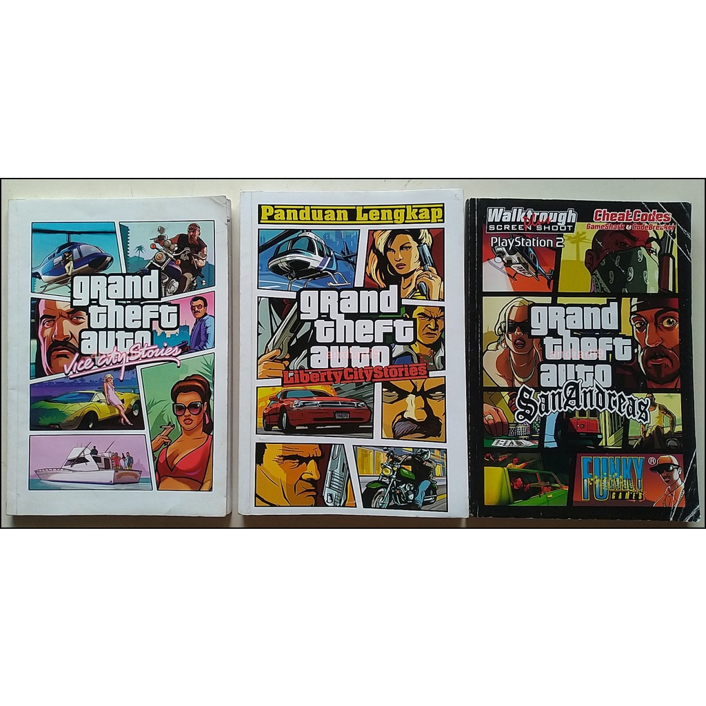 Jual PANDUAN GAME GRAND THEFT AUTO | Shopee Indonesia