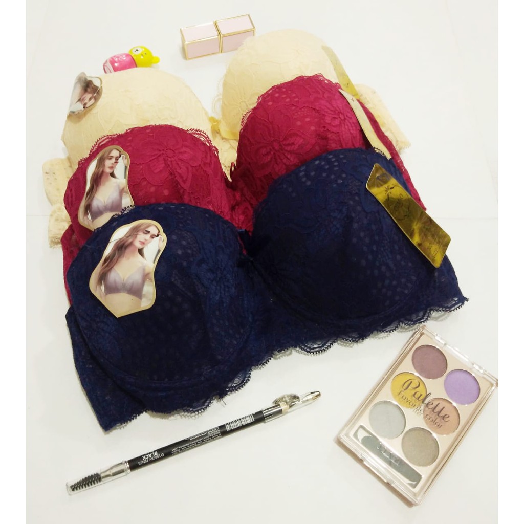 Jual Push Up BRA / BH Bing 669 Half Cup 36B-42B kawat brukat | Shopee ...