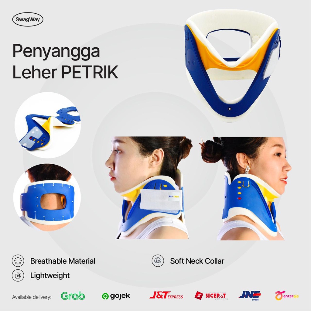Jual Cervical Colar penopang leher penyangga penahan Leher Neck Collar ...