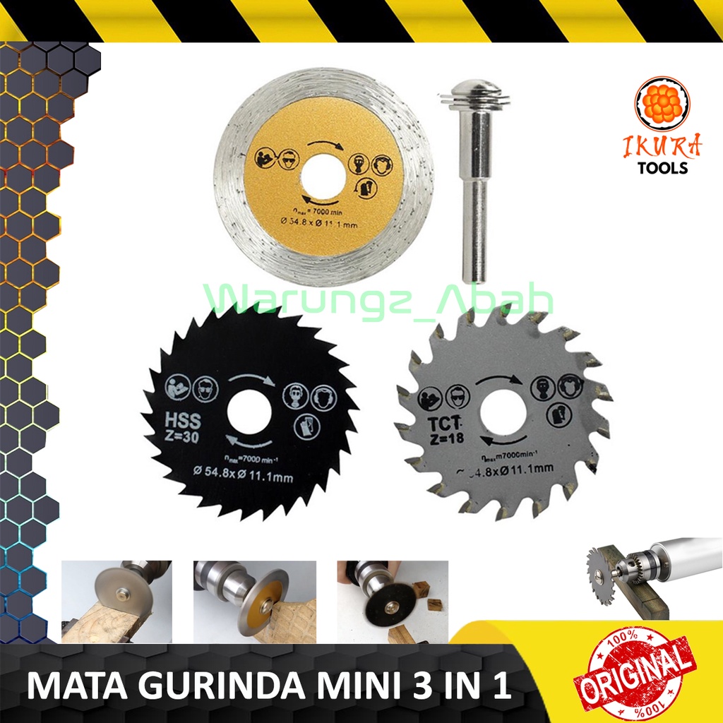 Jual KEPALA MATA GERGAJI GERINDA GURINDA DREMEL GRINDER MINI CIRCULAR ...