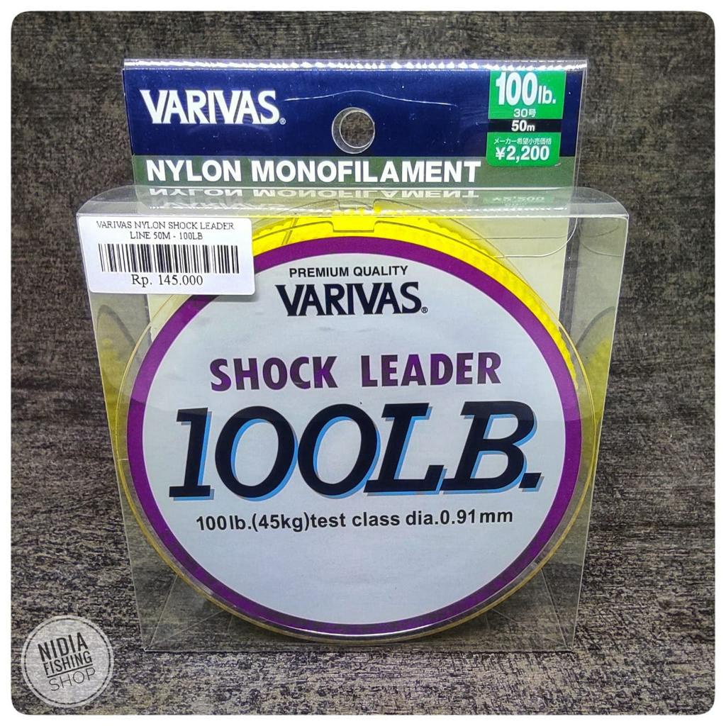 Jual SENAR LEADER | VARIVAS SHOCK LEADER NYLON MONOFILAMENT | Premium Nylon ShockLeader ...