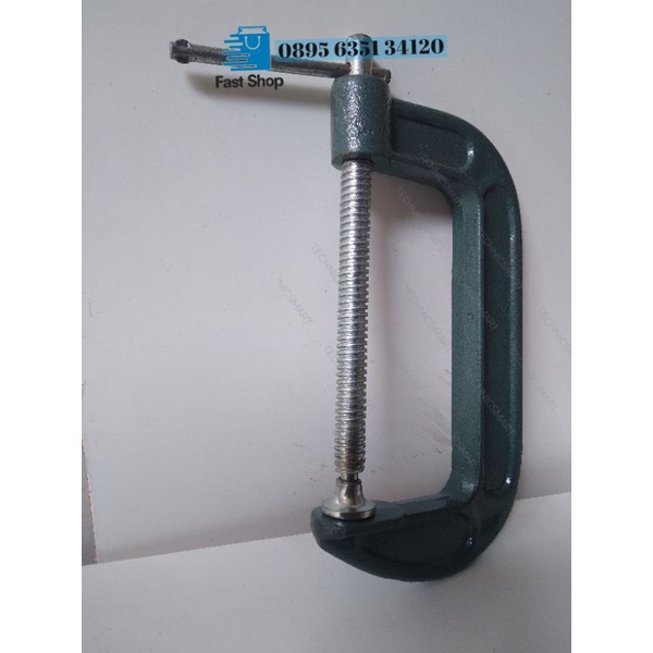 Jual Klem Model C Size 8 inch clamp C Alat Bantu Kerja penjepit model C ...