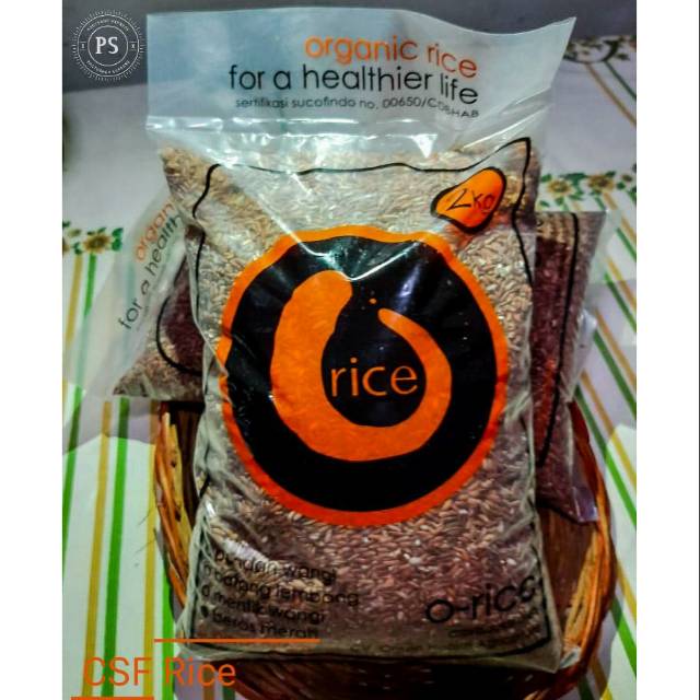 Jual Beras Merah Organik 2Kg | Shopee Indonesia