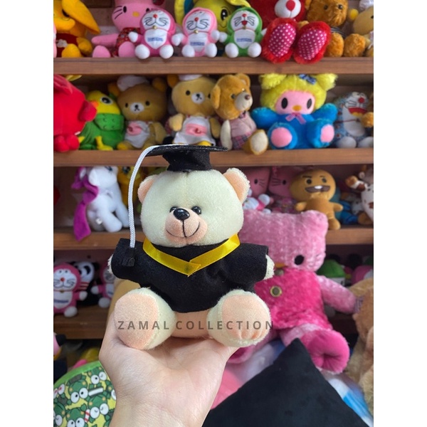 Jual Bear Wisuda 13cm Bear Mini Toga | Shopee Indonesia