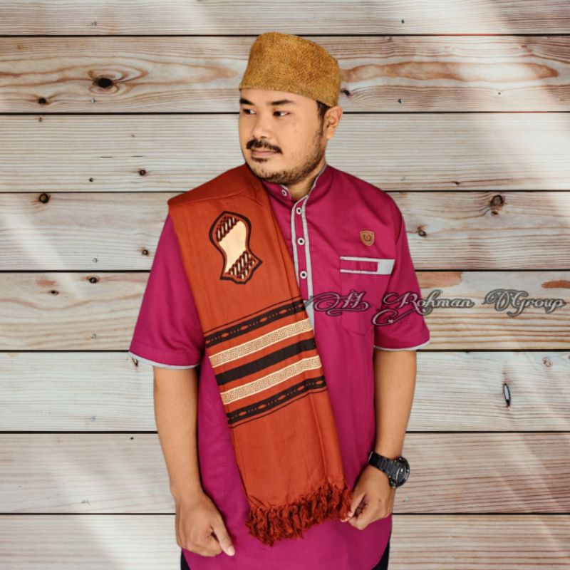 Jual Sorban rida solo motif trompa / Sorban Ar-rida Solo Motif Batik ...