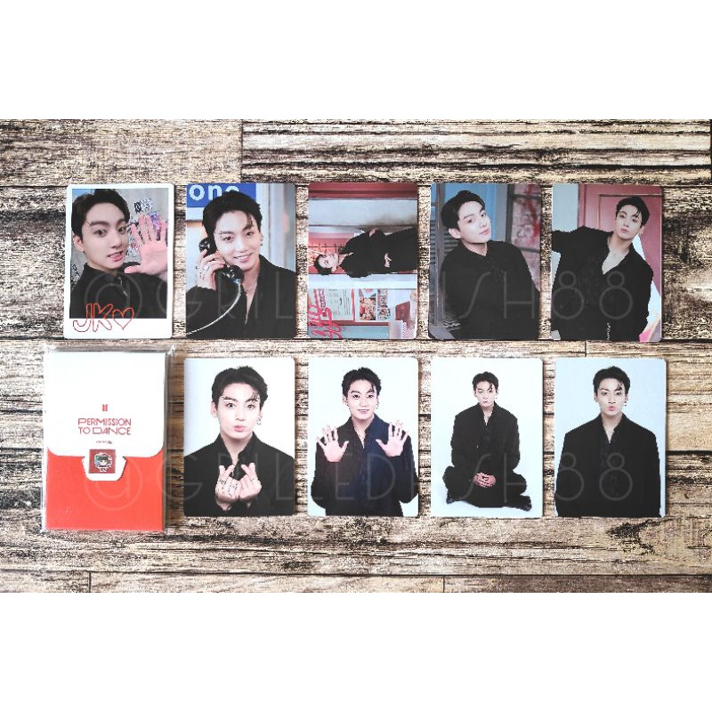 Jual [CEK VARIASI] BTS PTD MPC Mini PC Photocard Complete Full Set Permission To Dance On Stage ...