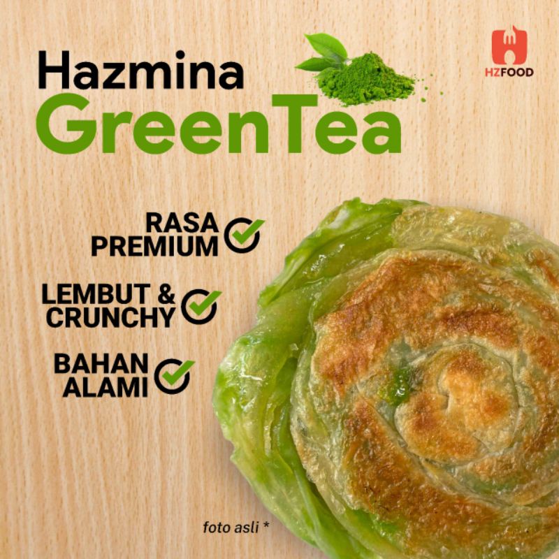 Jual Roti Maryam, Roti Canai, Roti Cane Green tea Hazmina Frozen food ...