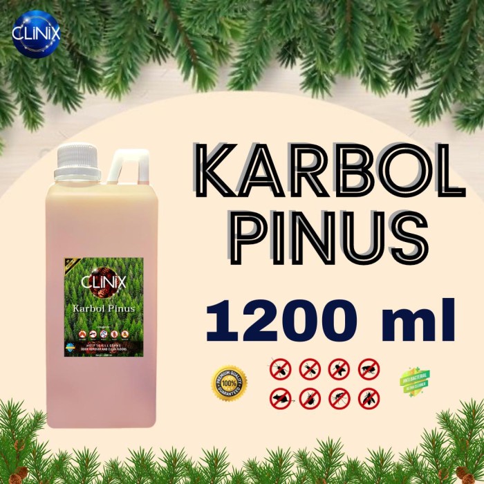 Jual Karbol- Karbol Pinus 1 Liter -Karbol. | Shopee Indonesia