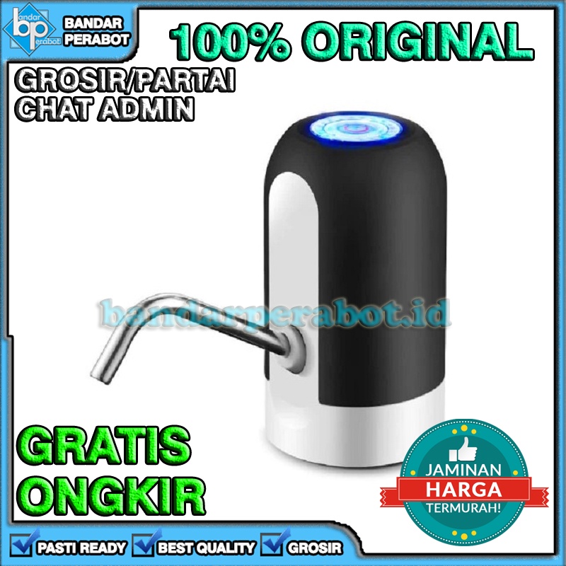 Jual [BP] DISPENSER POMPA AIR GALON ELEKTRIK LISTRIK ELECTRIC USB LED ...
