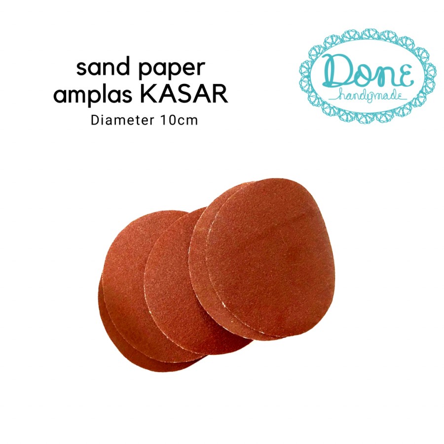 Jual Amplas kasar amplas clay amplas resin sand paper amplas craft ...