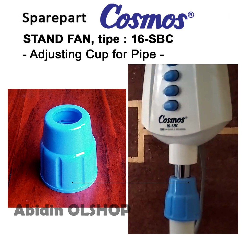 Jual Spare part kipas angin COSMOS Stand Fan 16-SBC. Pipe Adjuster ...
