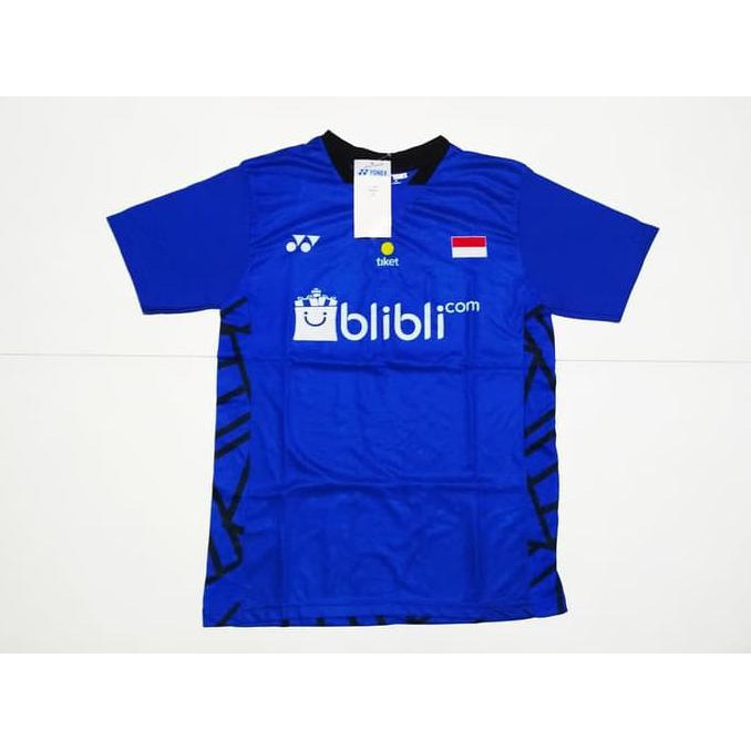 Jual PR00M000 BAJU BADMINTON / BULUTANGKIS Yonex Y.138 (Blue BliBli) Murah | Shopee Indonesia