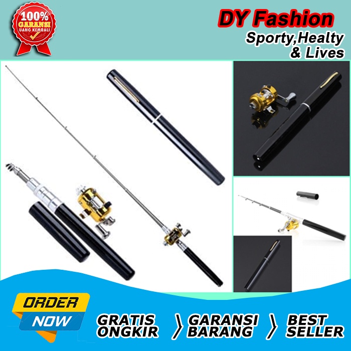 Jual joran pancing murah pena stik pancing MN593 joran pancing pulpen ...