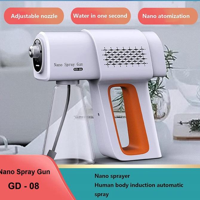 Jual Nano Spray Gun Disinfectant UV Light Wireless K5 | Shopee Indonesia