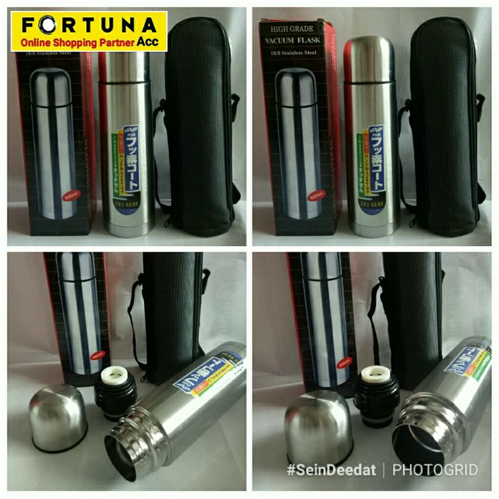 Jual Jual Termos Air 1000 Ml 1 Liter Facuum Flask Stainless Botol ...