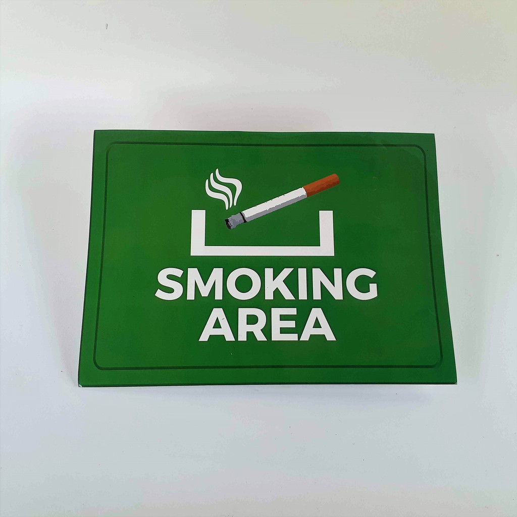 Jual Stiker Smoking Area, Stiker Area Merokok, Sticker Kawasan Bebas ...