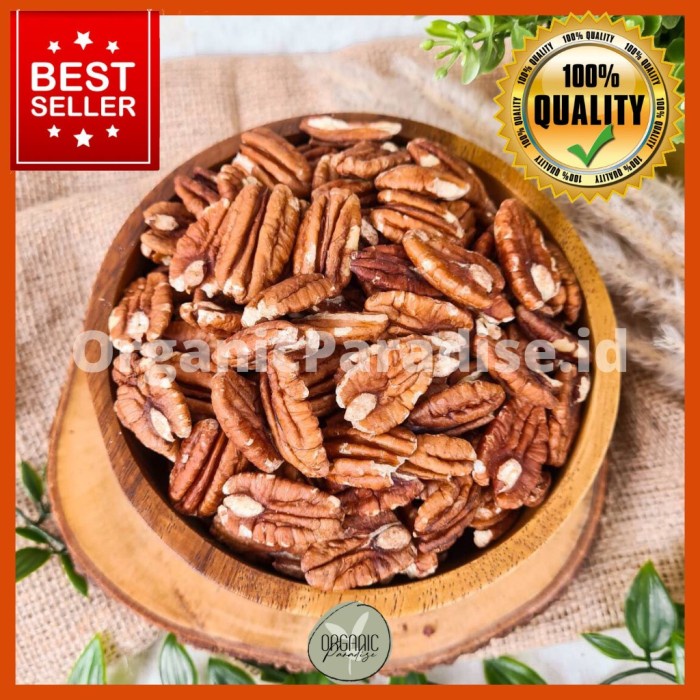 Jual Roasted Pecan Nut Organic Paradise 100 gram | Shopee Indonesia