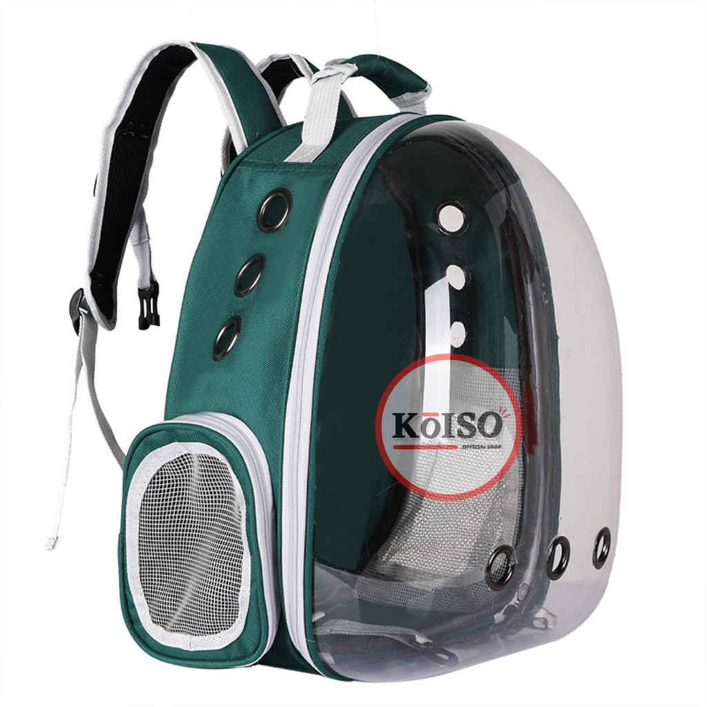 Jual [Bergaransi] KOISO Tas Jumbo Ransel Kucing Astronot Transparan ...
