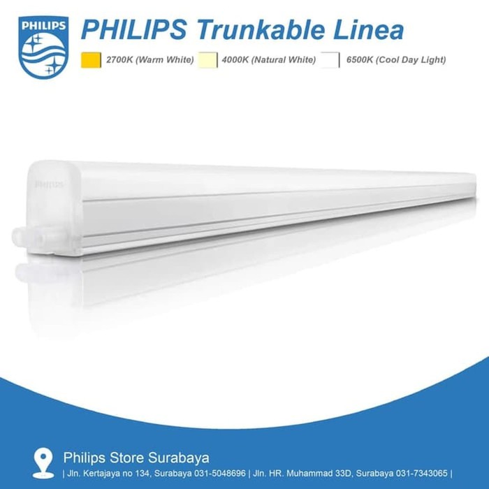 Jual Philips Trunkable Linea LED 31097 31091 31094 - 13W - 100Lmn ...