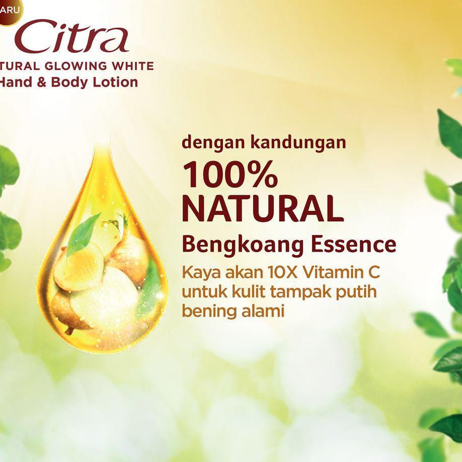 Jual Citra Hand Body Lotion Glowing White Uv 380Ml | Shopee Indonesia