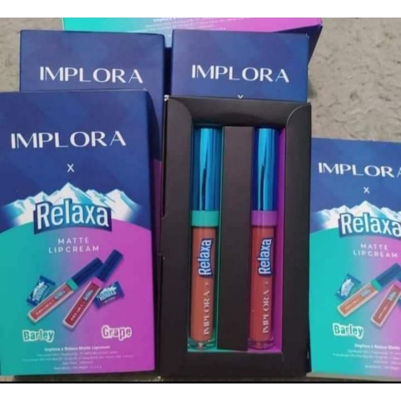 Jual Lipmate relaxa implora original/1 bok isi 2 | Shopee Indonesia
