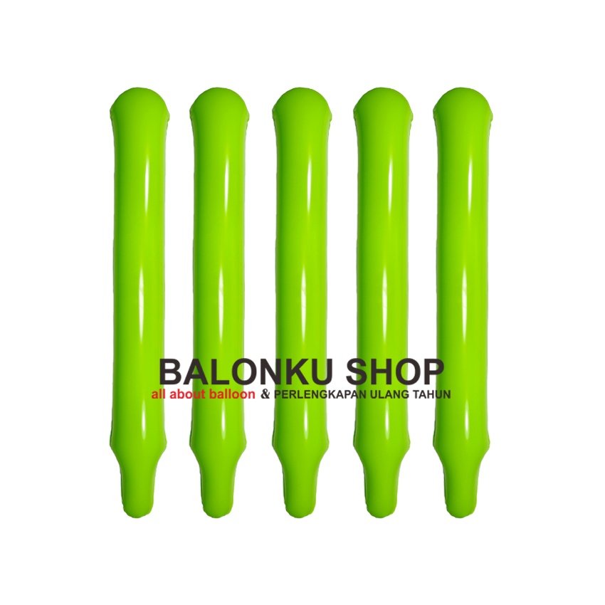Jual Balon Tepuk Hijau Muda / Balon Supporter / Balon Suporter Polos ...