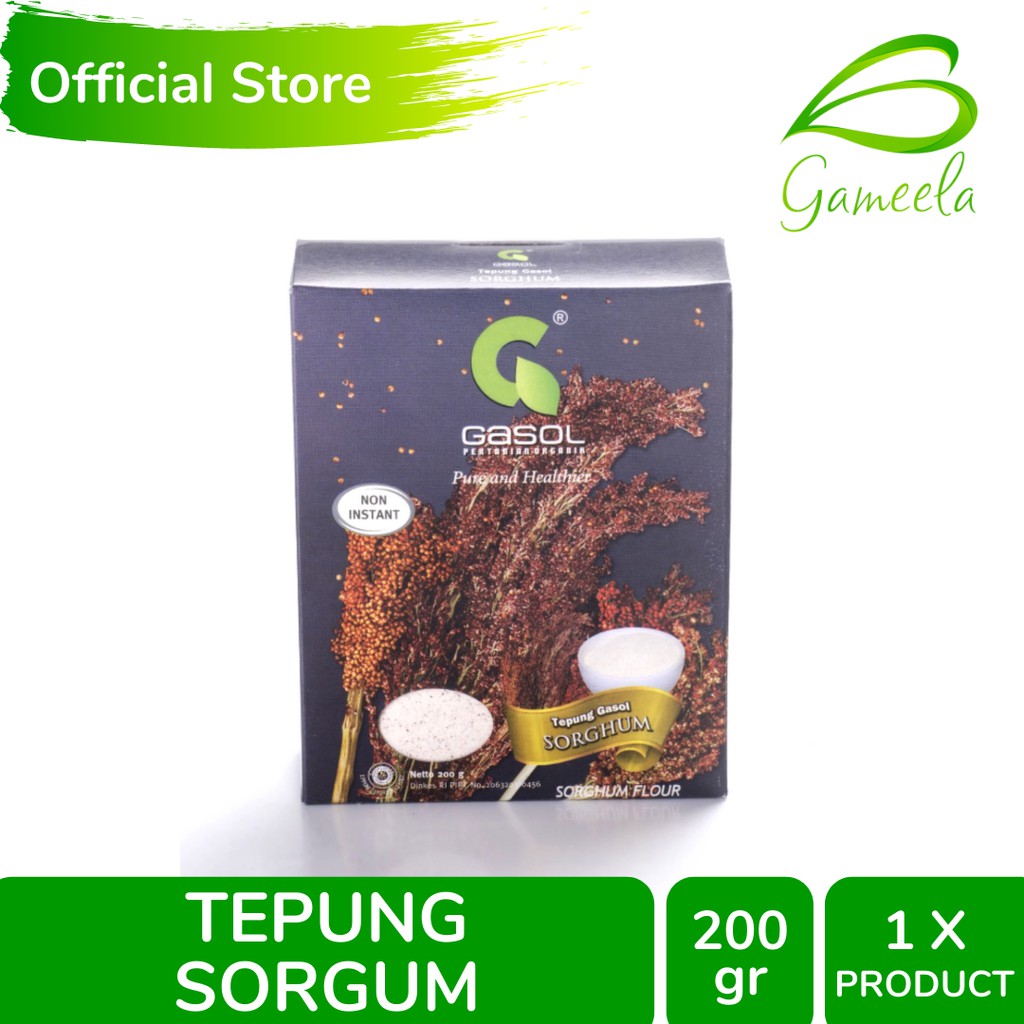 Jual Gameela Tepung Organik Gasol 200 Gr All Varian Halal MPASI Makanan ...