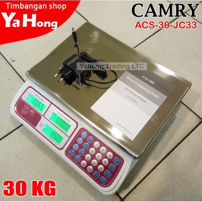 Jual Timbangan Digital Meja Laundry Buah Paket Sembako CAMRY 30kg | Shopee Indonesia