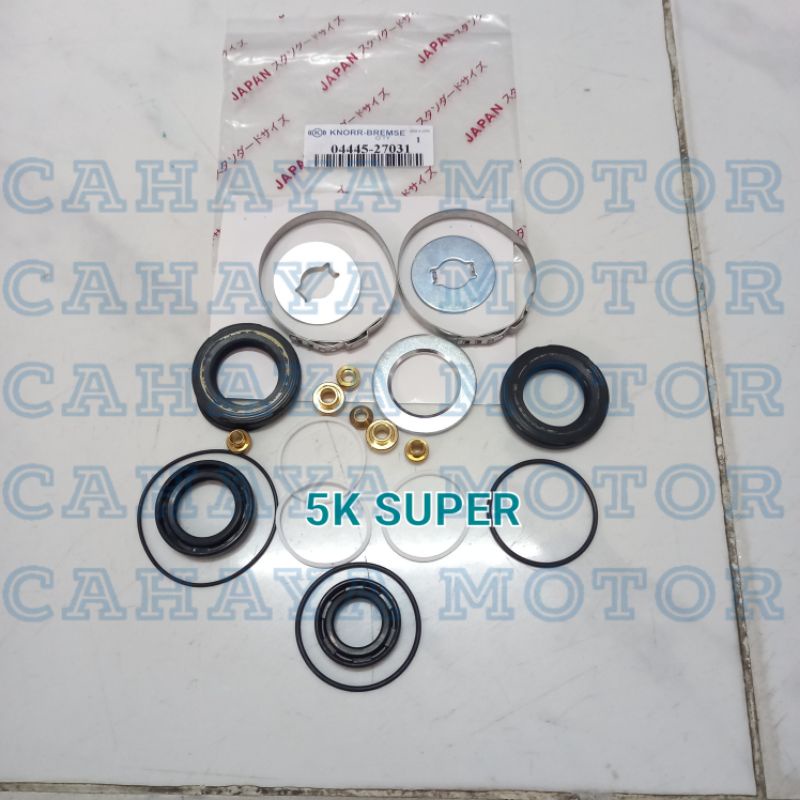 Jual SEAL RACK STEERING SEAL KIT POWER STEERING BAWAH KIJANG SUPER 5K KNORR JAPAN | Shopee Indonesia