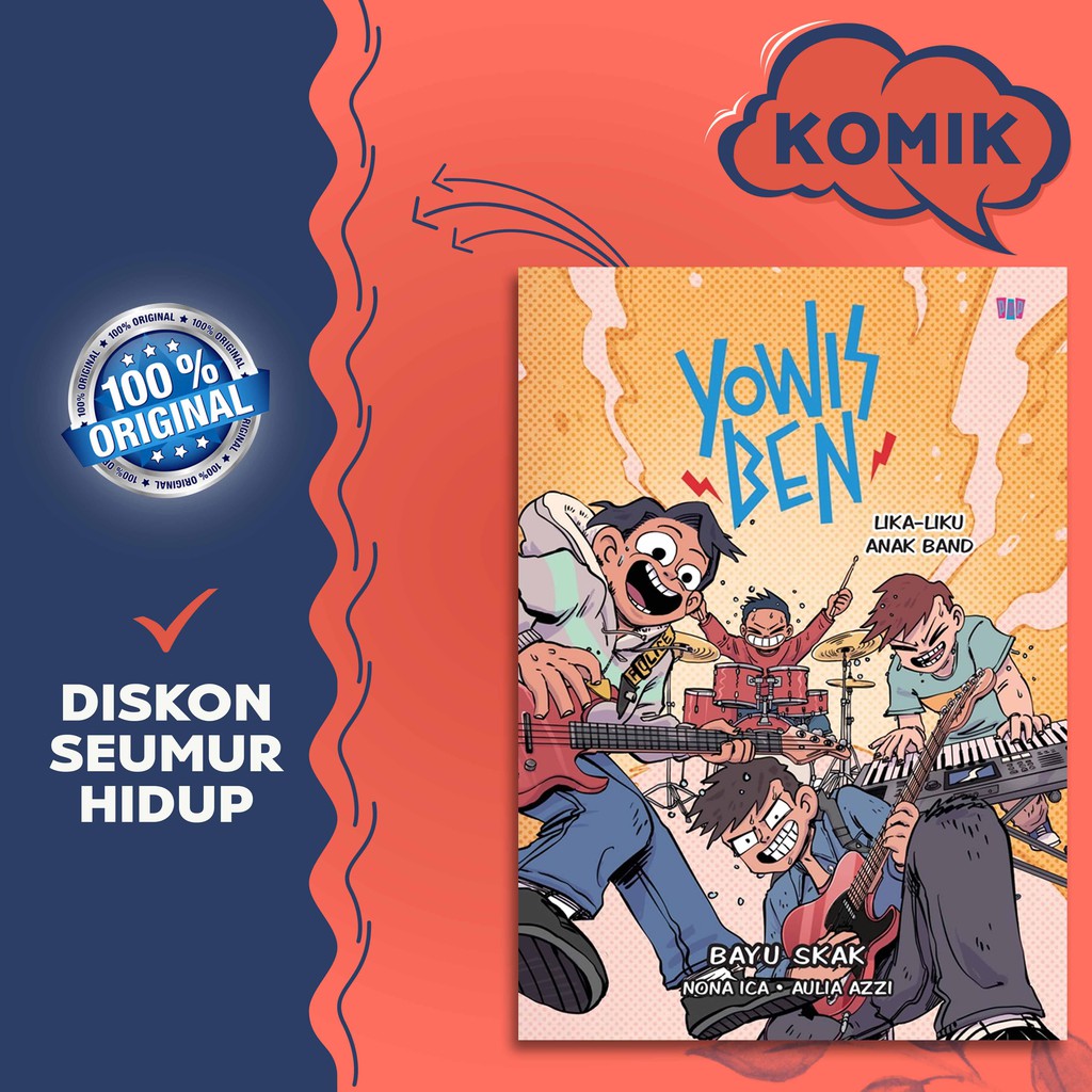 Jual KOMIK YOWIS BEN (LIKA LIKU ANAK BAND) by BAYU SKAK | Shopee Indonesia