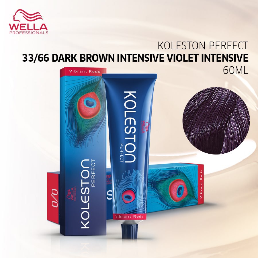 Jual Wella Professionals Koleston Perfect 33/66 Dark Brown Intensive ...