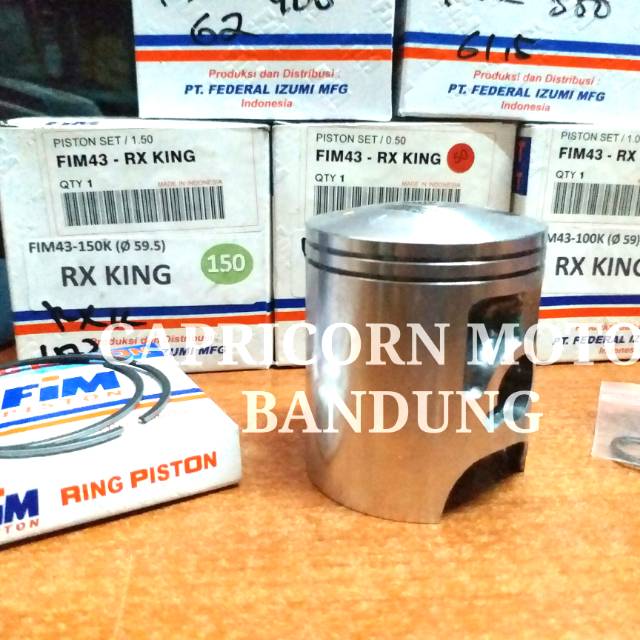 Jual Piston kit RXK RX KING FIM IZUMI | Shopee Indonesia