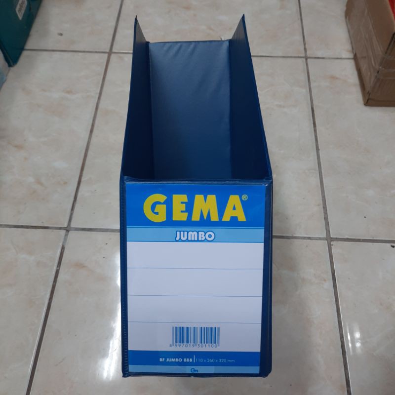 Jual Box File Jumbo GEMA 11 cm / Box File PVC Gema | Shopee Indonesia
