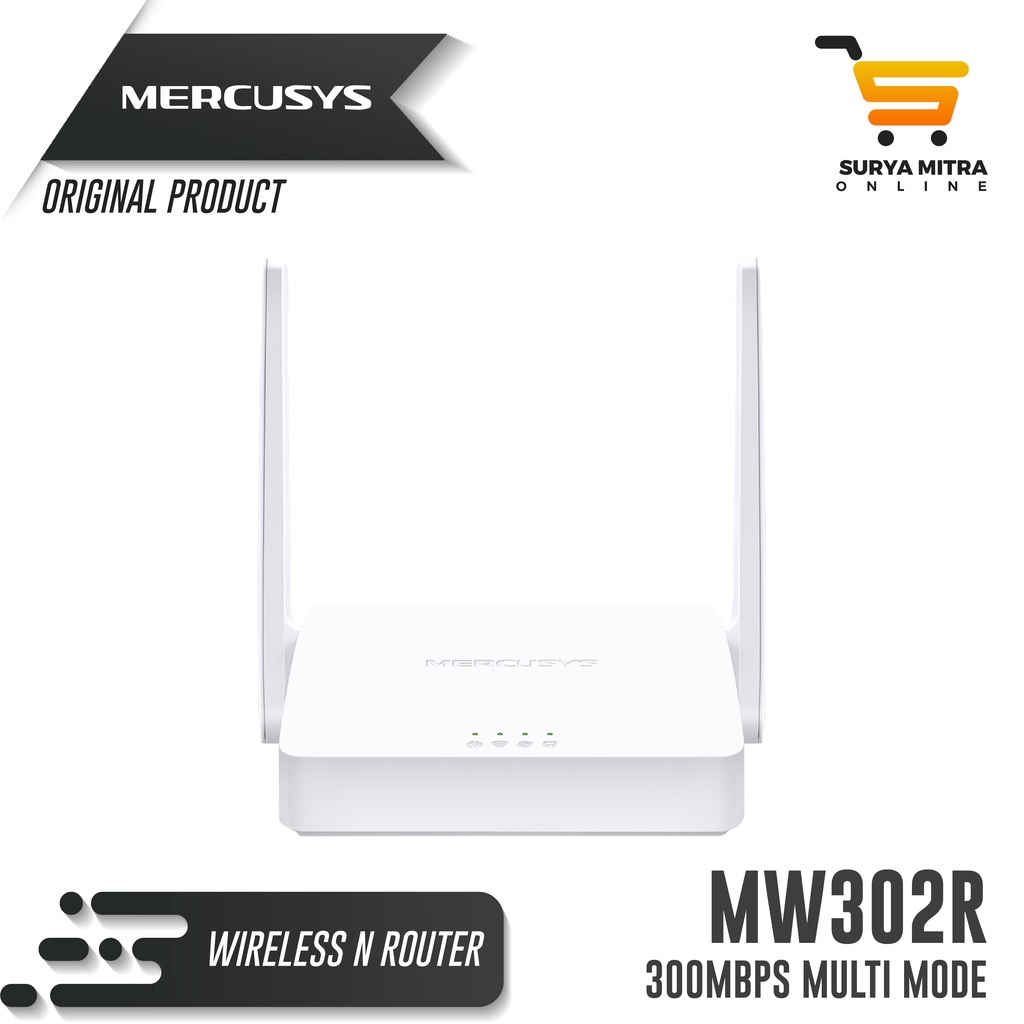 Jual Mercusys Mw302r Router Wifi 300mbps Multi Mode Wireless N Router