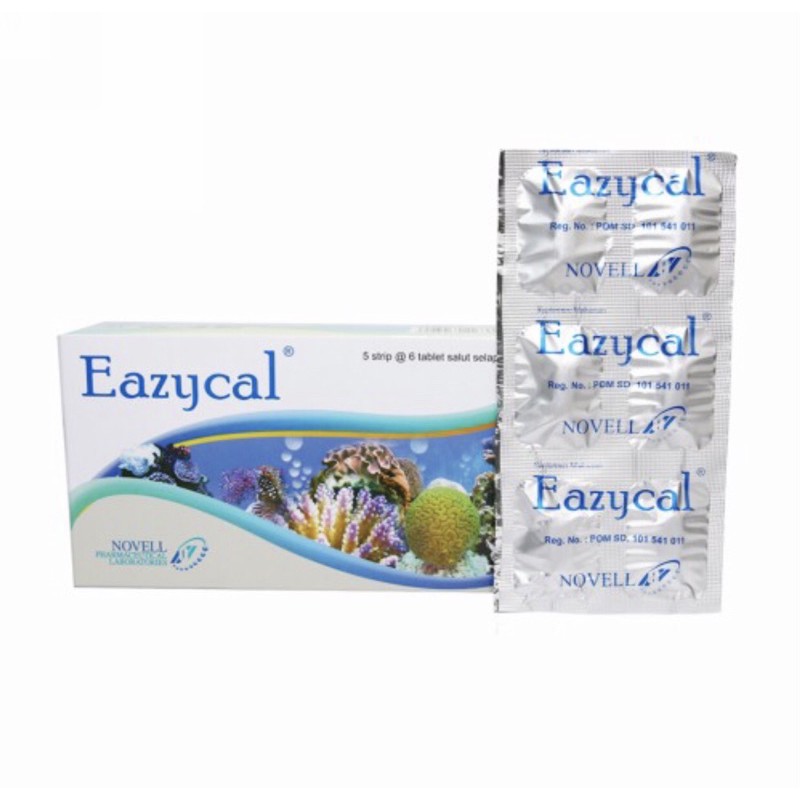Jual Eazycal box 30 tablet ( suplemen kesehatan tulang ) | Shopee Indonesia