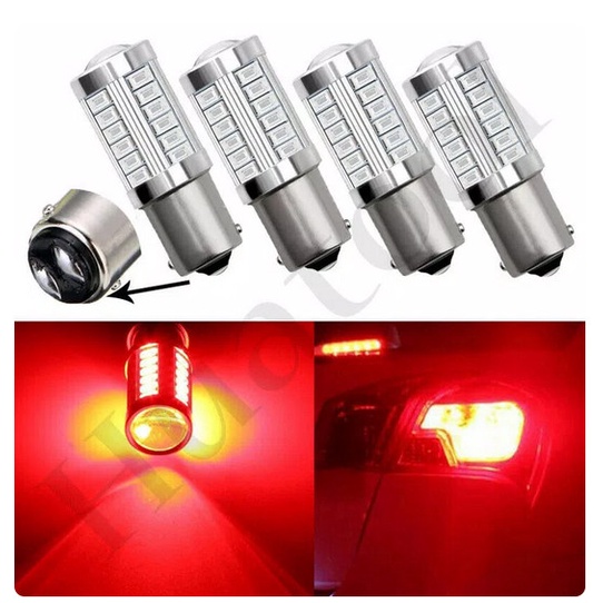 Jual Lampu Rem LED Bayonet Soket Putar 2 kaki P21/5W Super Bright 12V ...