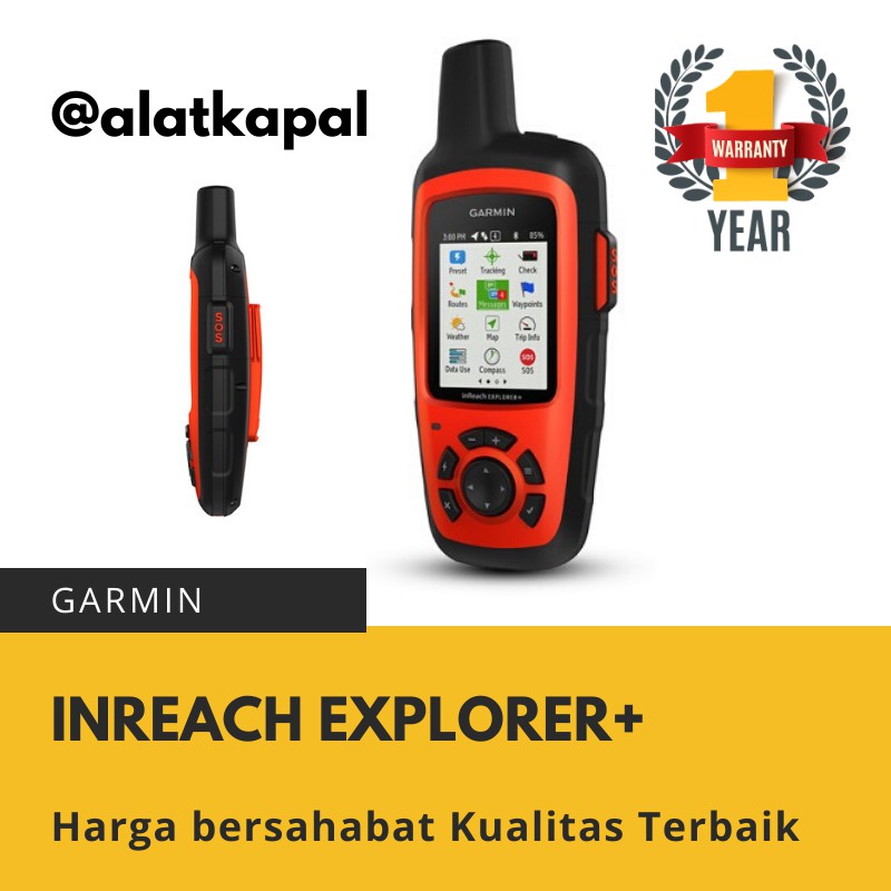 Jual GARMIN INREACH EXPLORER+ SATELLITE COMMUNICATOR W/ MAPS - APAC ...