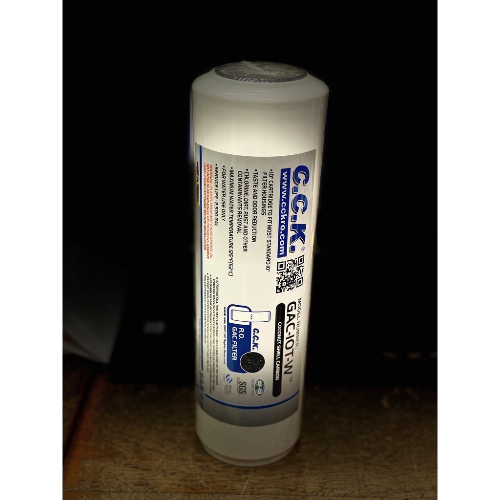 Jual GAC CCK 10 INCHI GRANULAR ACTIV CARBON COCONUT SHELL | Shopee ...