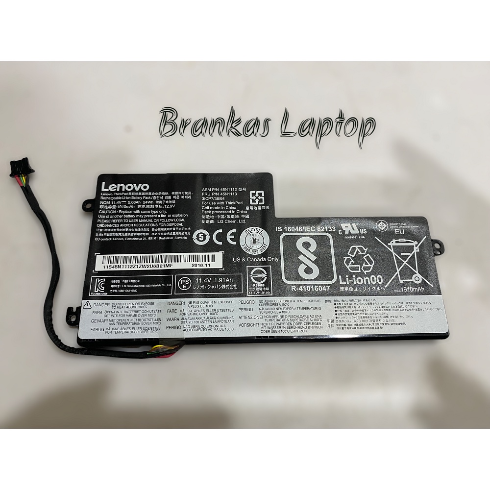 Jual Baterai Internal X240/X250/X260/T440s/T450s | Shopee Indonesia
