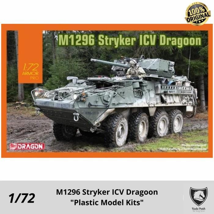 Jual Model Kits Tank M1296 Stryker Icv Dragoon By Dragon 1/72 Plastic ...