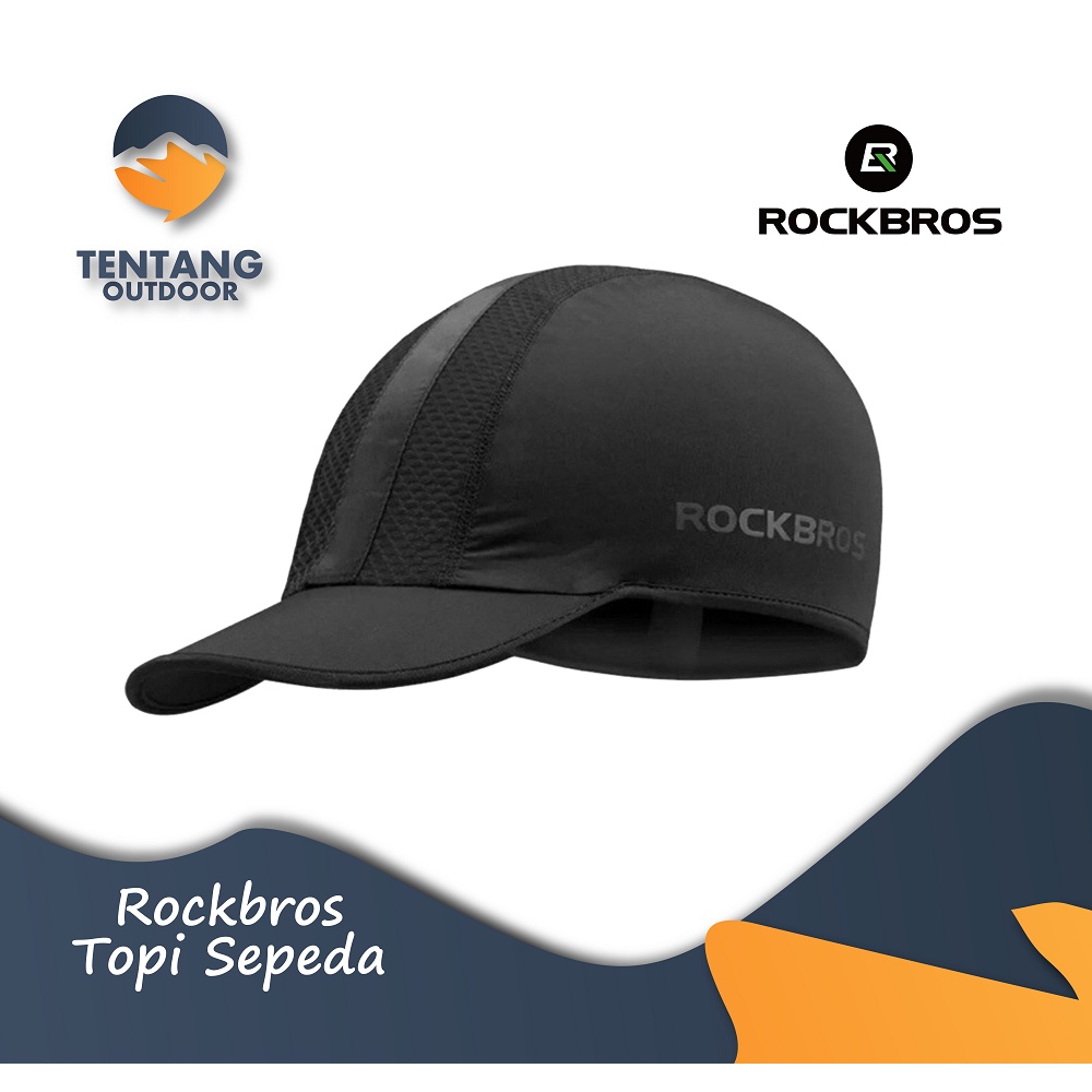 Jual Topi Sepeda ROCKBROS M005BK Cycling Hat Bike Cap Pelindung Kepala ...