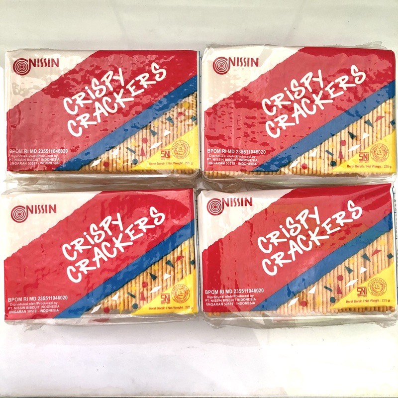 Jual Crispy crackers nissin aneka rasa - 225gr | Shopee Indonesia