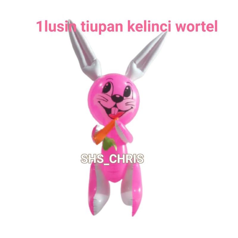 Jual TIUPAN BONEKA KELINCI WORTEL CAMPUR WARNA 1 LUSIN (12 PIECES ...