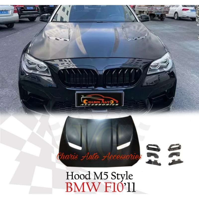 Jual BMW F10 2011 HOOD AIR SCOOP M5 STYLE ORI IMPORT | Shopee Indonesia